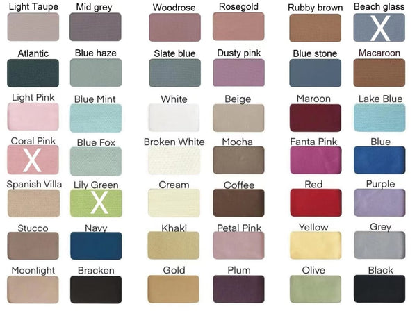 100% Cotton Sateen Simply Plain – SleepyMe